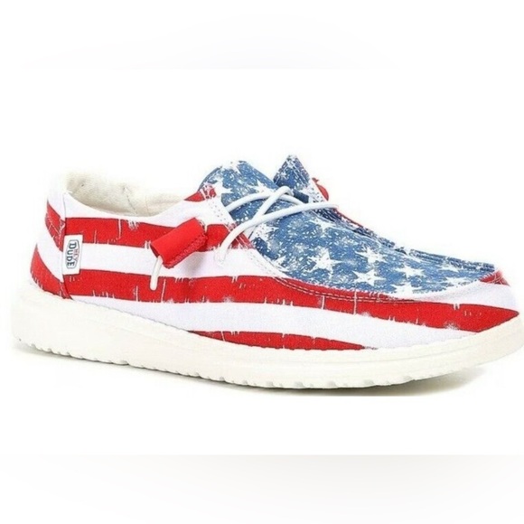 Hey Dude | Shoes | Hey Dude Star Spangled Patriotic Style 9 Wendy ...